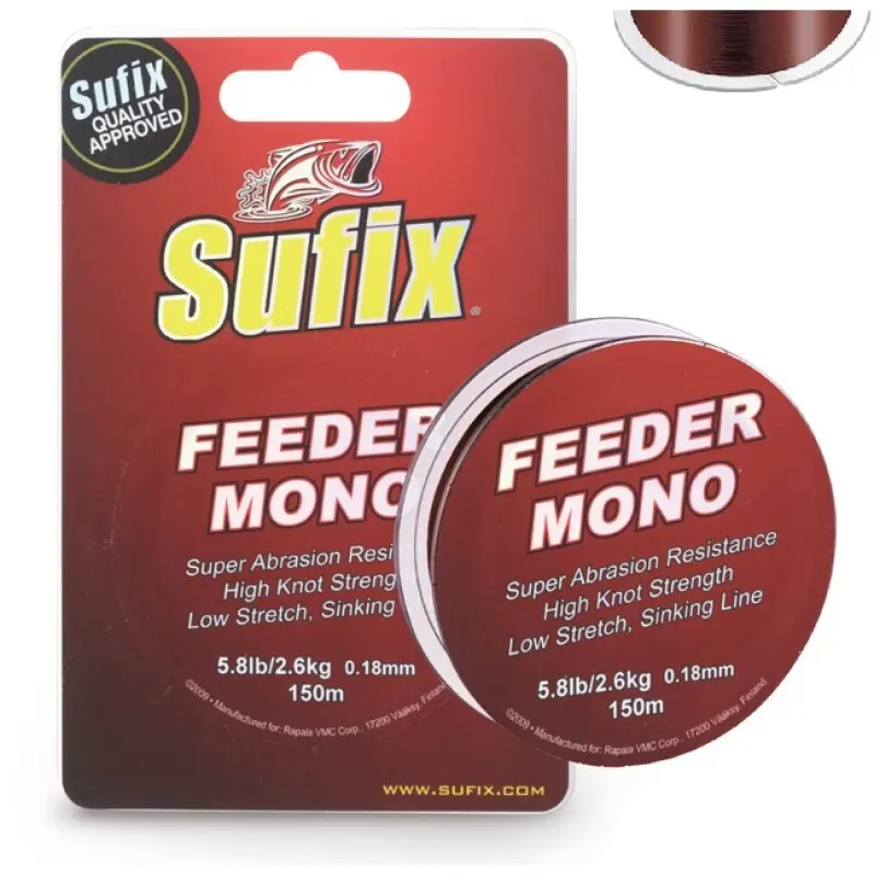 SUFIX Damil Najlon za pecanjeFeeder Mono, 150 m, 0.14 mm