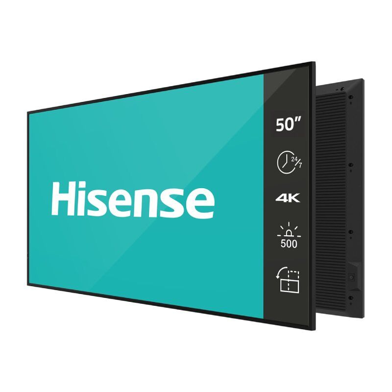 HISENSE 50 inča 50DM66D 4K UHD 500 nita Digital Signage Display - 24/7 Operation