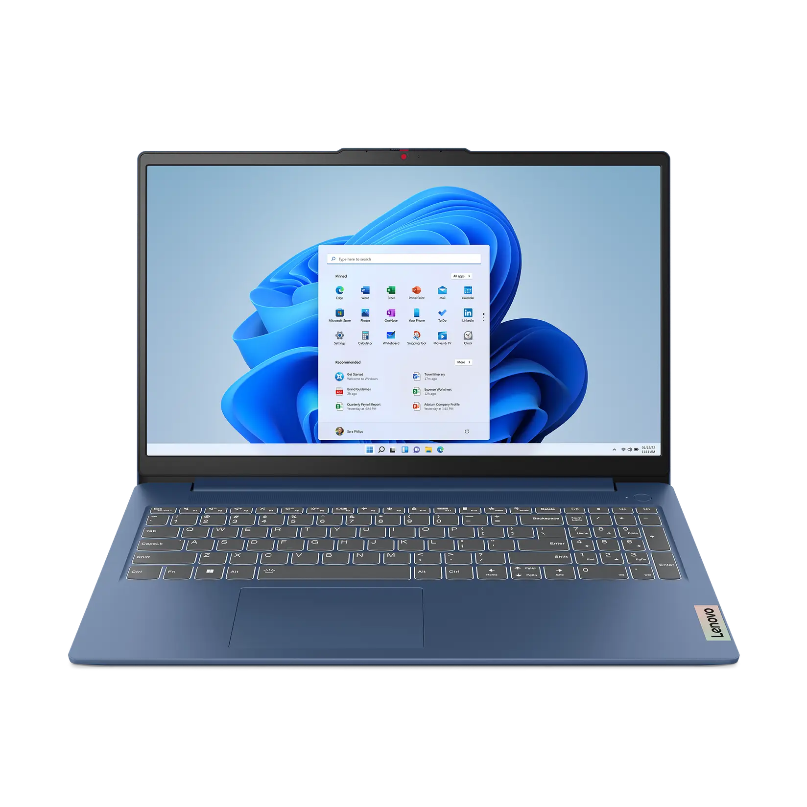 Lenovo laptop IdeaPad Slim 3 15IAN8/DOS/15.6" FHD/i3-N305/8GB/512GB SSD/SRB/plava 82XB0091YA