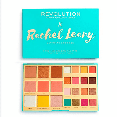 Paleta za šminkanje MAKEUP REVOLUTION X Rachel Leary Ultimate Goddess 35.3g