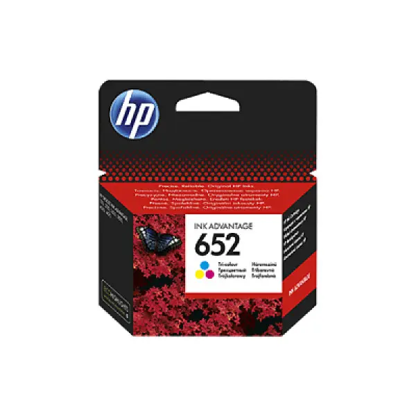 HP Ink F6V24AE Ketridž za štampač, 652 Crni