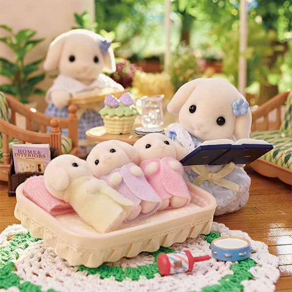 Sylvanian porodica cvetnih zečića EC5735