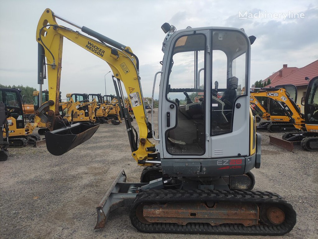 Wacker Neuson Ez 28 VDS 2400mtg 2017r poziomowanie kabiny VDS mini bager