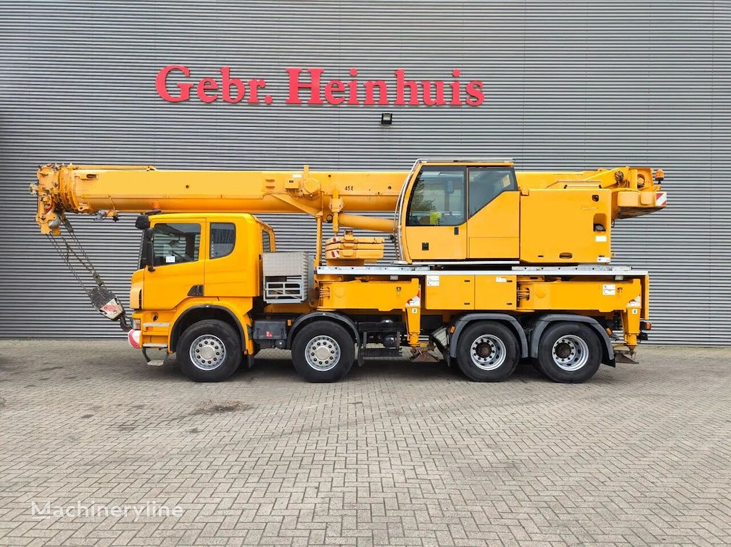 Scania P380 8x4 Liebherr LTF 1045-4.1 Radio Remote! pokretna dizalica