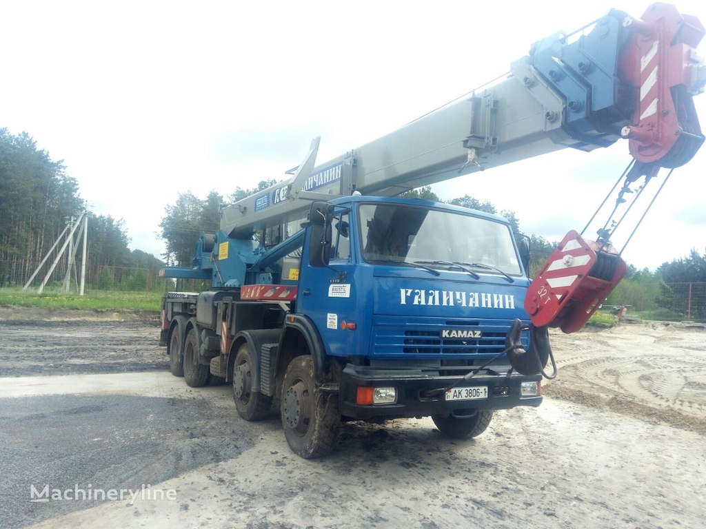 Galichanin KC-55729 na šasiji KamAZ 6540 pokretna dizalica