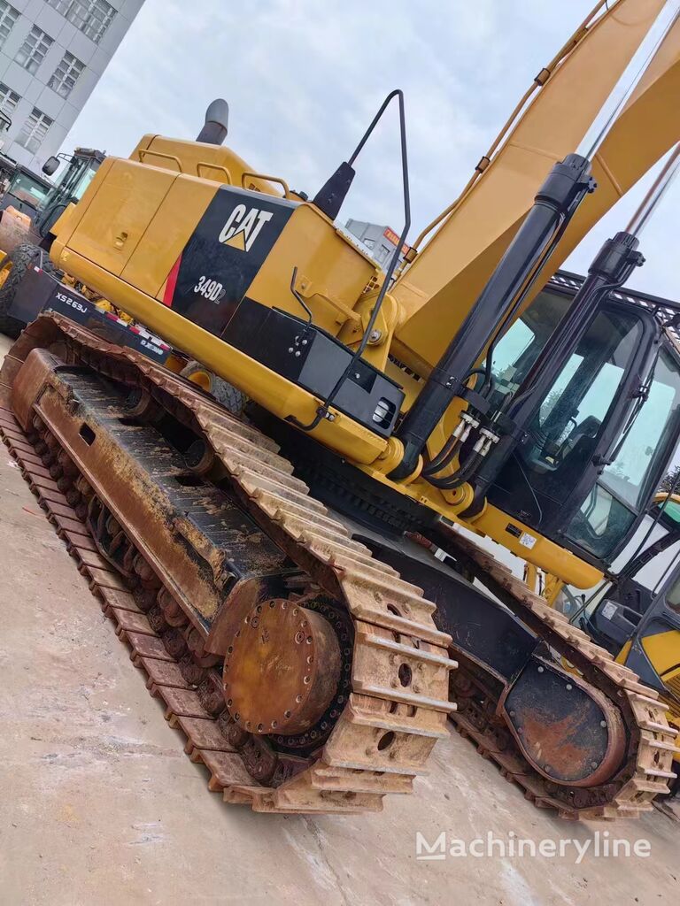 Caterpillar 349DL bager guseničar