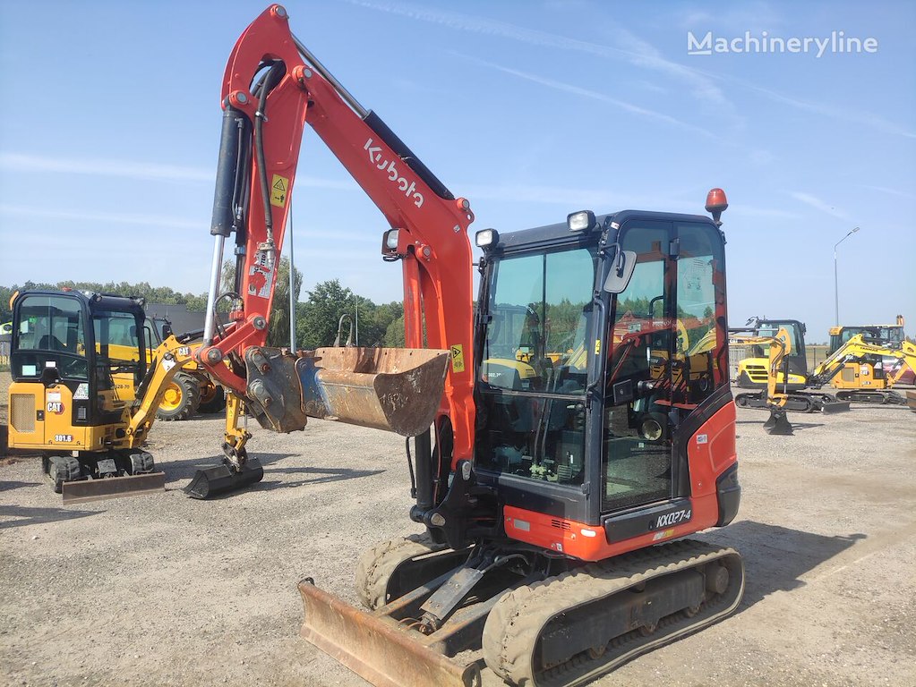 Kubota KX 027-4 2021r 1000mtg hydrauliczne szybkozłącze mini bager