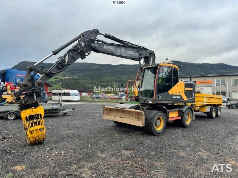 Volvo EW160Er Oilquick bager točkaš