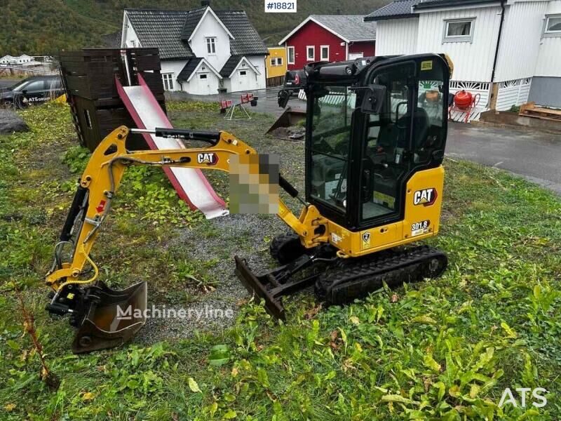 Caterpillar 301.8 w mini bager