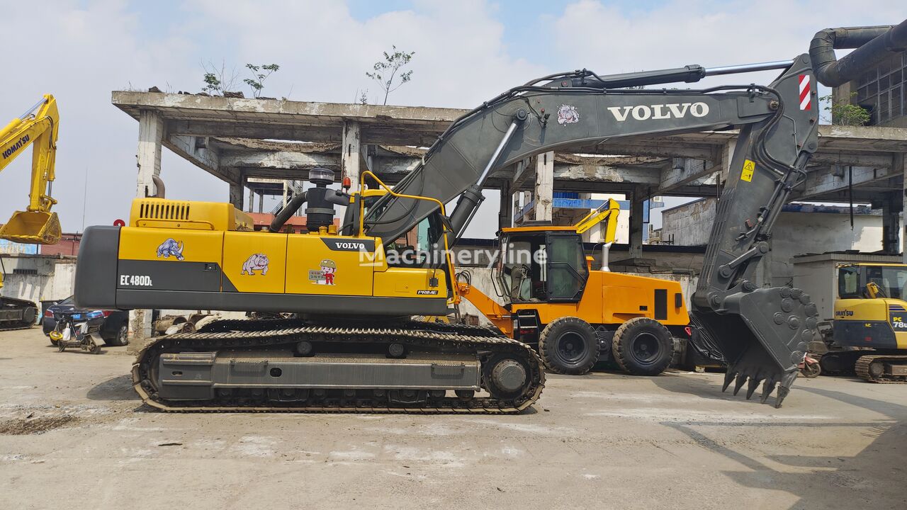 Volvo EC480DL bager guseničar