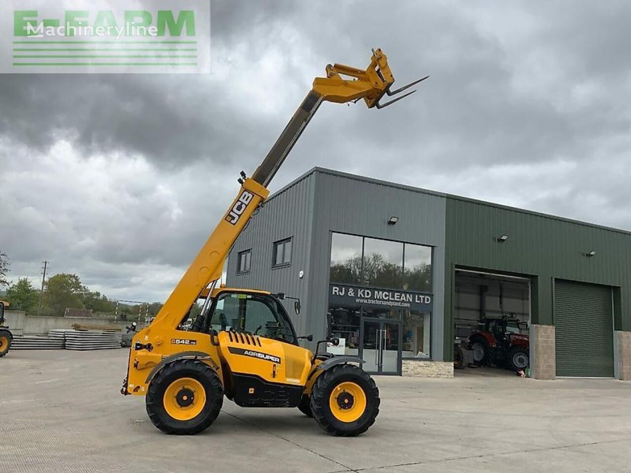 JCB 542-70 agri super telehandler (st19684) mini bager