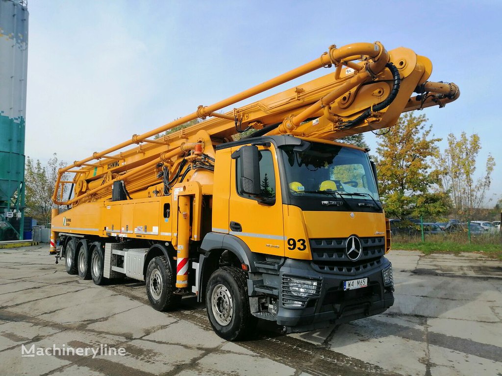 Schwing 4R61 na šasiji Mercedes-Benz 5046 pumpa za beton