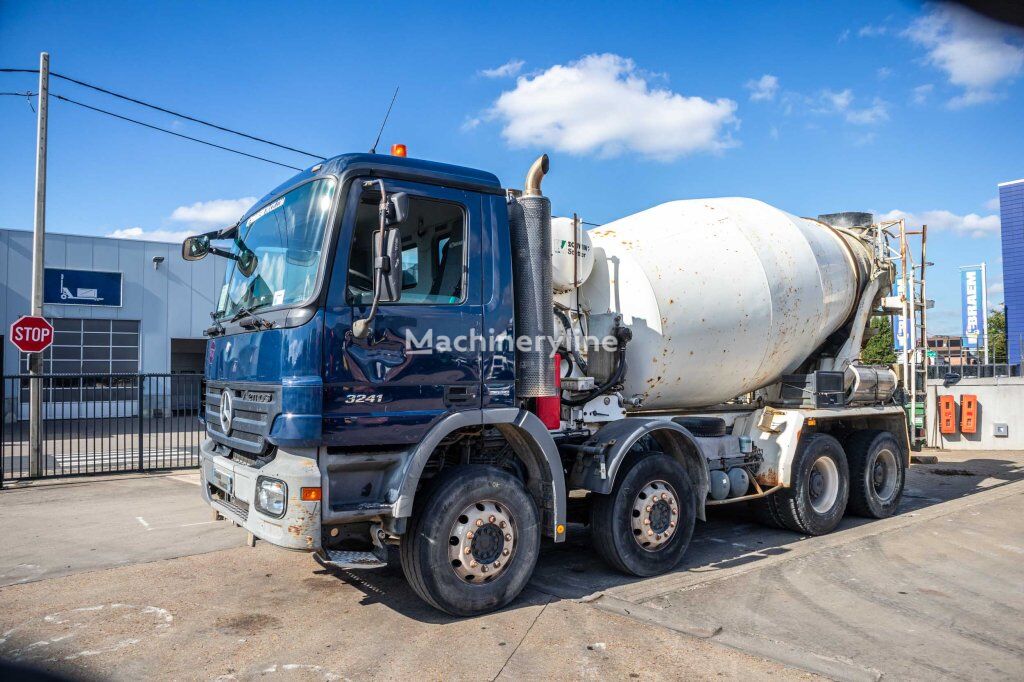 Mercedes-Benz ACTROS 3241 BB-MP2+STETTER kamion s mešalicom za beton