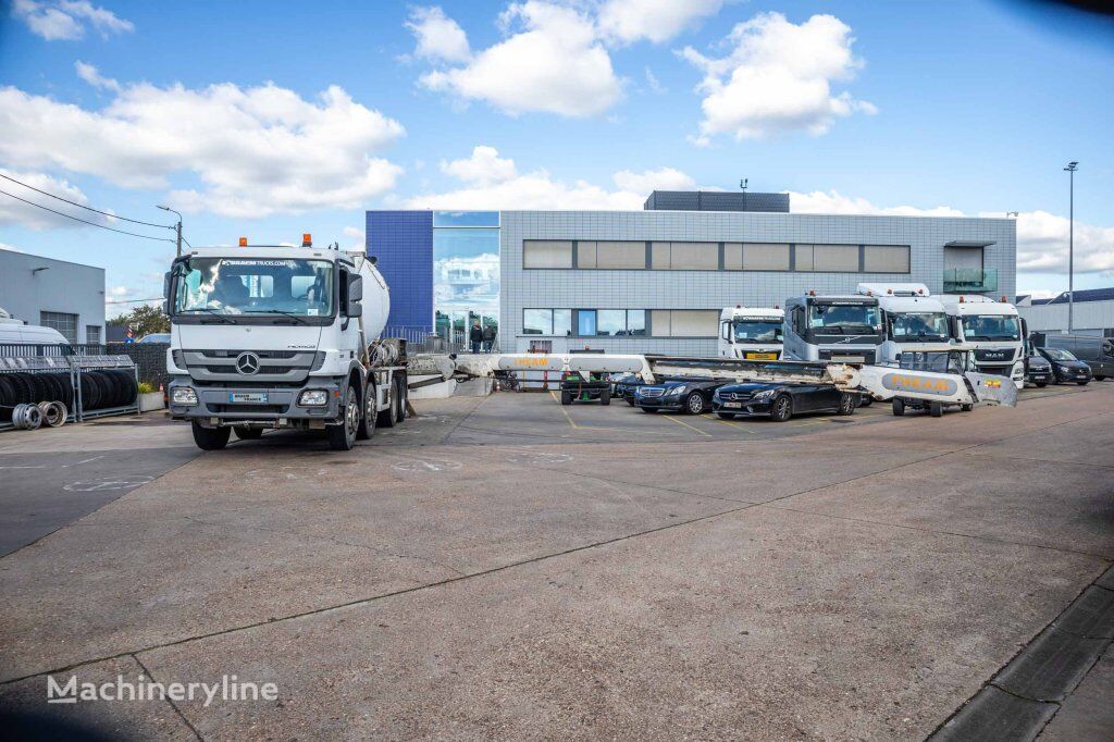 Mercedes-Benz ACTROS 3241 BB-MP3+STETTER+THEAM kamion s mešalicom za beton