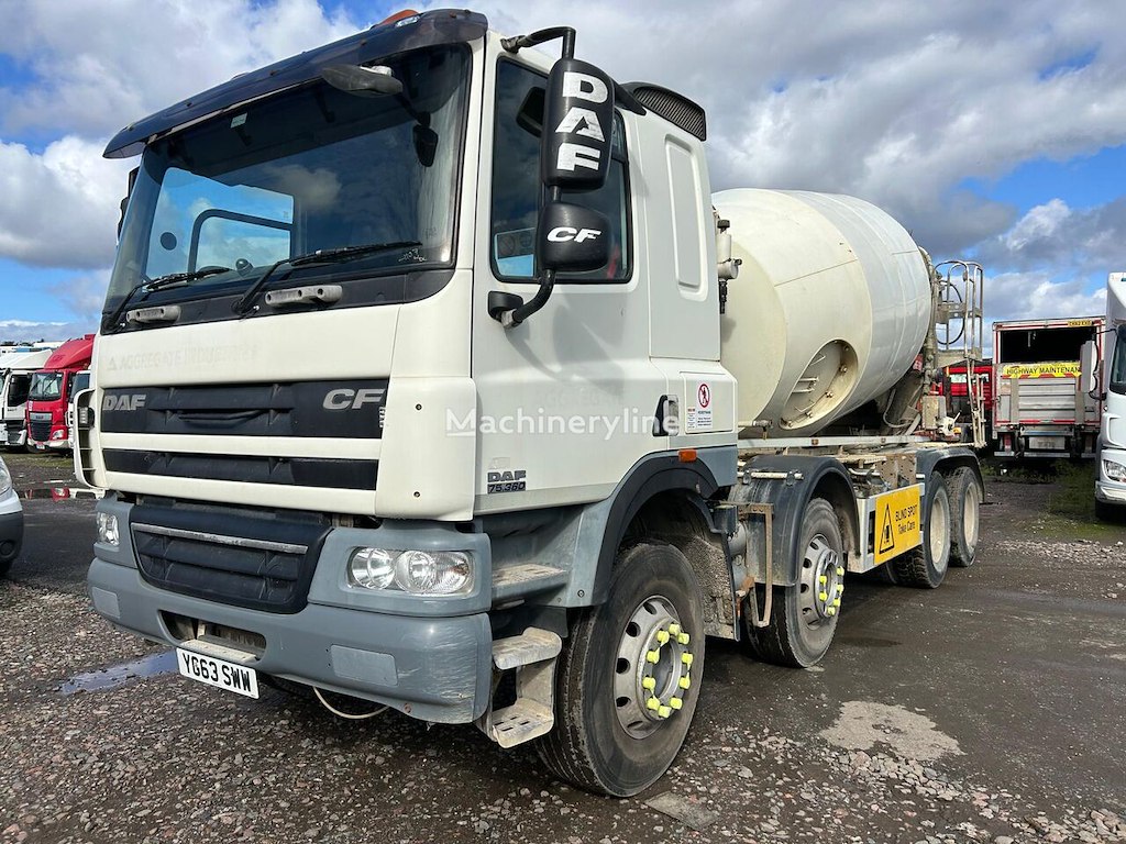 DAF CF 85 360 kamion s mešalicom za beton