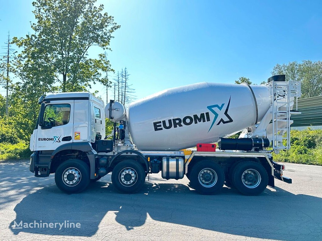 Novi Euromix MTP na šasiji Mercedes-Benz Arocs 5 3540 kamion s mešalicom za beton