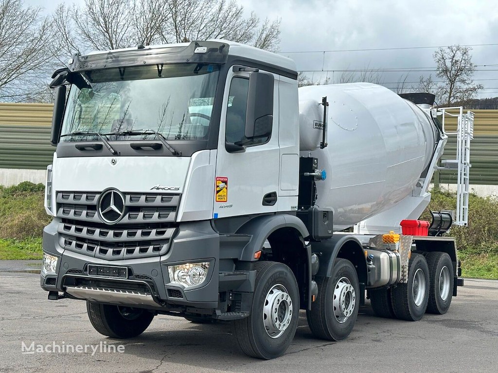 Novi Euromix MTP na šasiji Mercedes-Benz 4145 kamion s mešalicom za beton