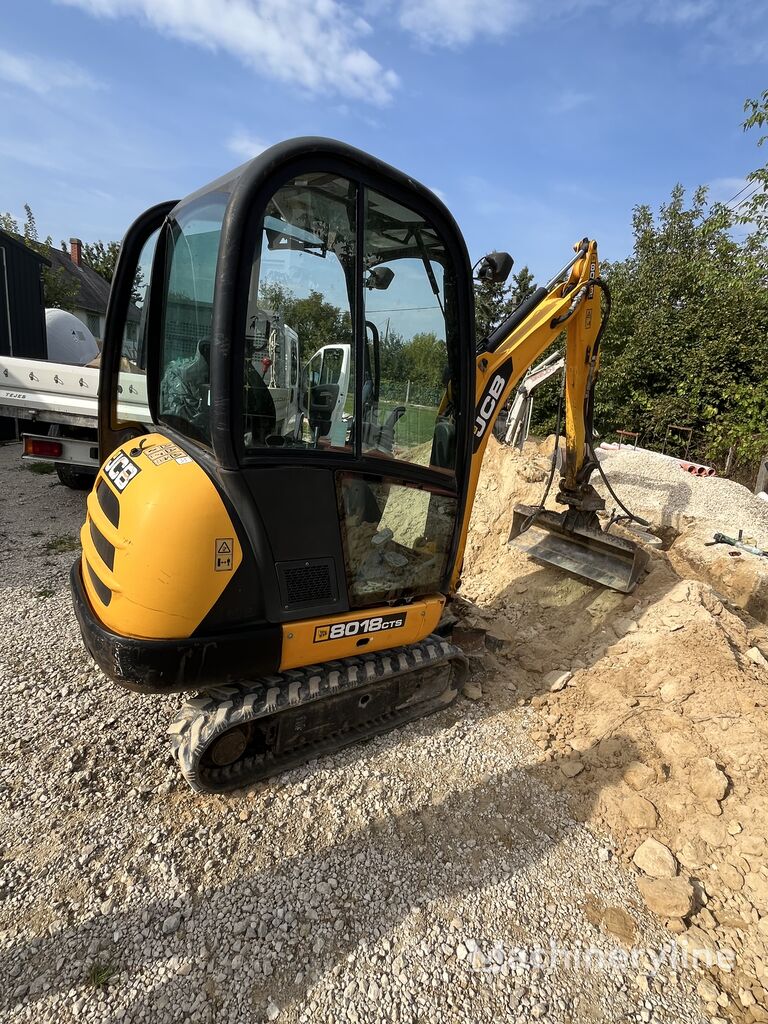 JCB 8018cts mini bager