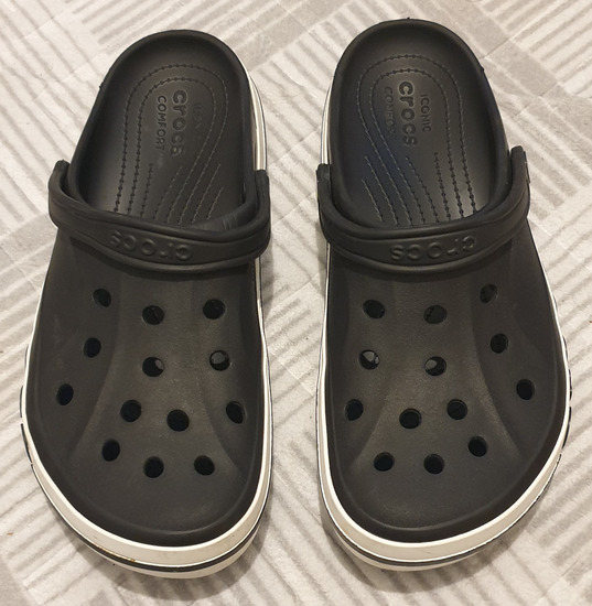 Crocs crne papuče