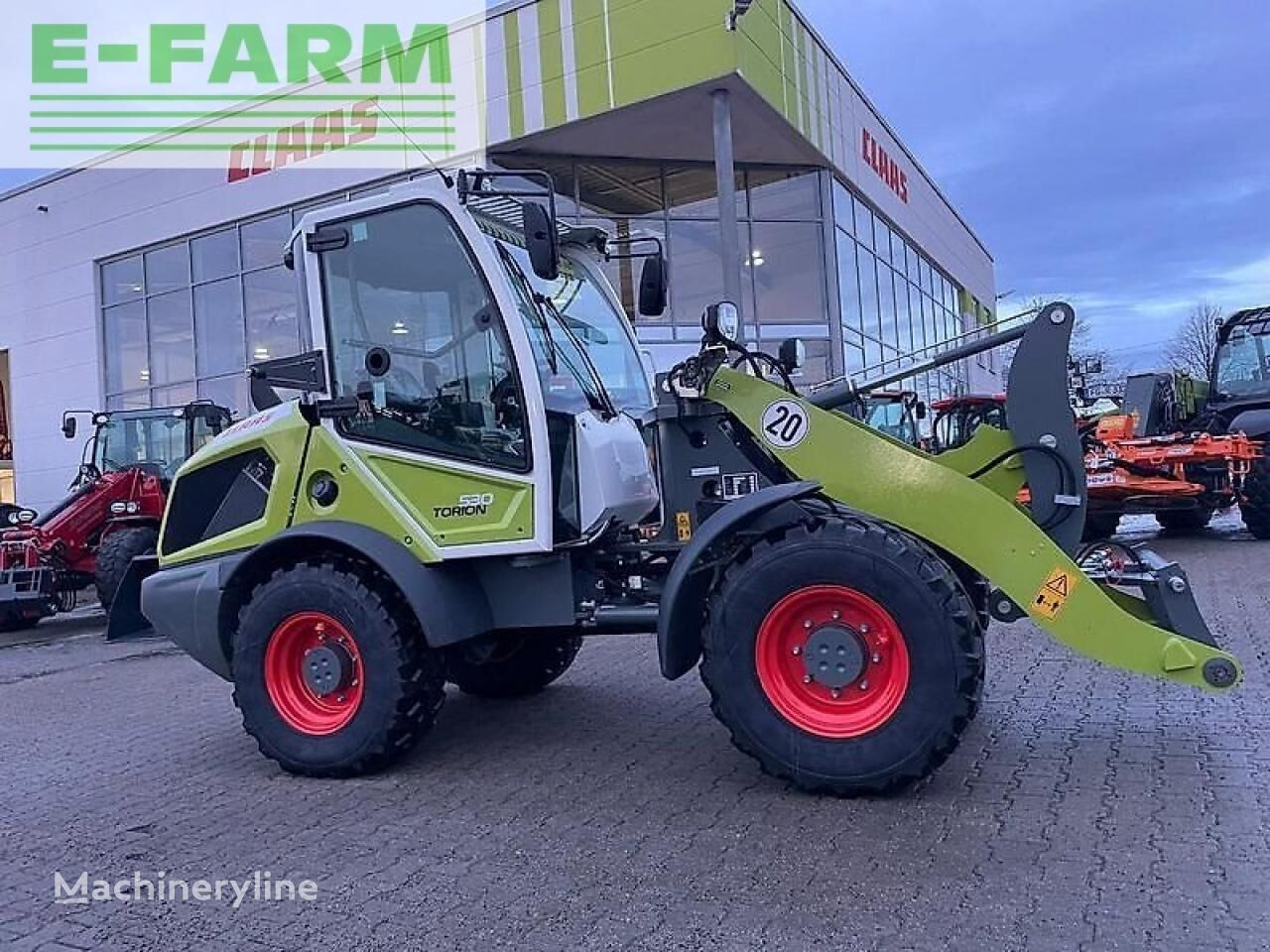 Torion 530 claas radlader mini bager