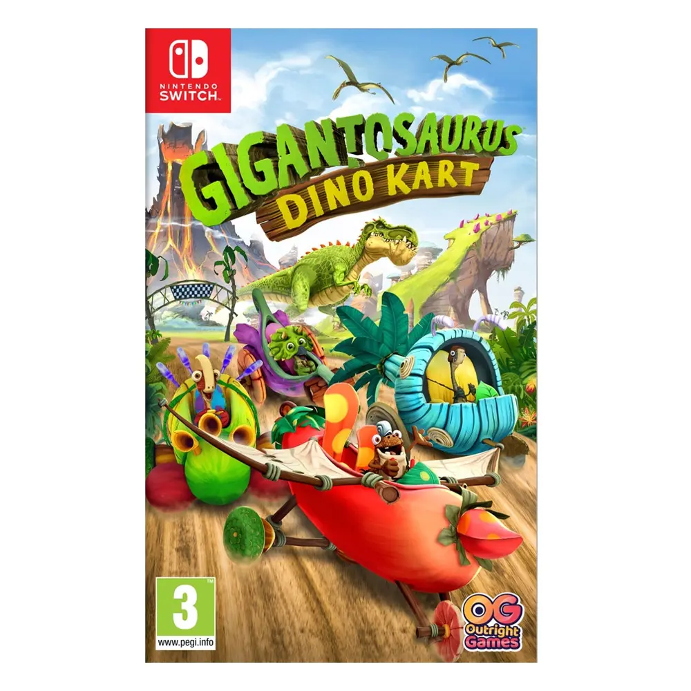 OUTRIGHT GAMES Igrica Switch Gigantosaurus: Dino Kart