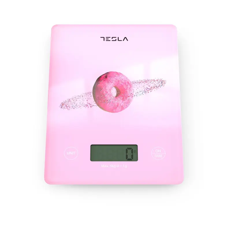 TESLA Kuhinjska vaga - roze