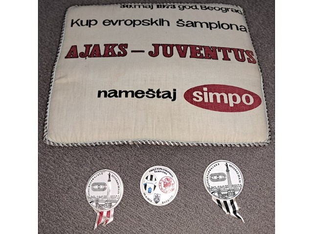 Ajaks Juventus Beograd Jugoslavija retki lot Yu