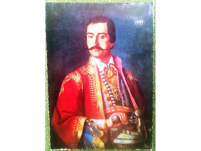 Srpski vojskovođa Hajduk Veljko Petrović (1780-1813).