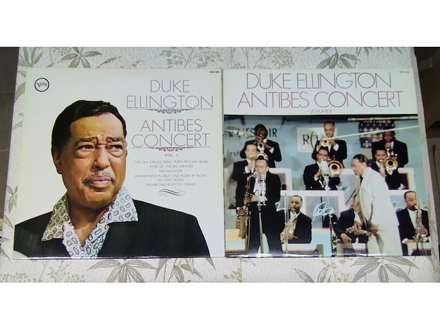 DUKE ELLINGTON Antibes Concert 2 X LP MINT