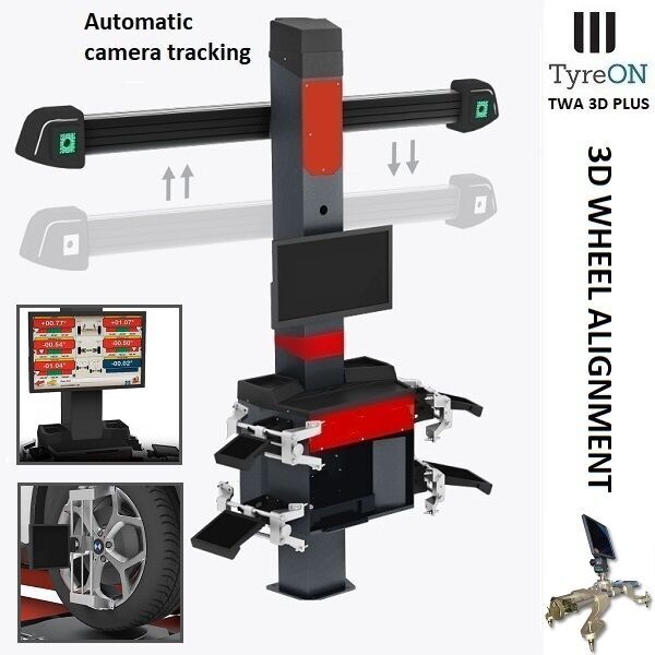 Novi TyreON TWA 3D PLUS wheel alignment machine for 3D four wheel alignment balansirka