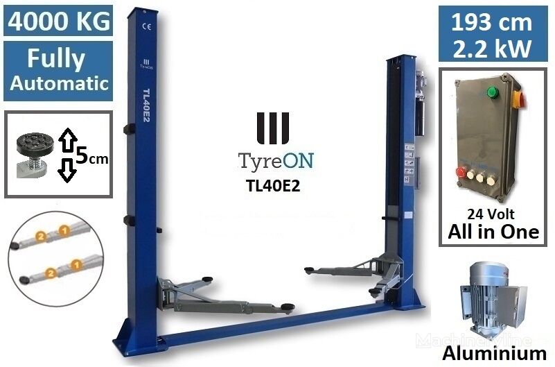 Nova TyreON TL40E2 2 post lift - fully automatic dvostubna dizalica