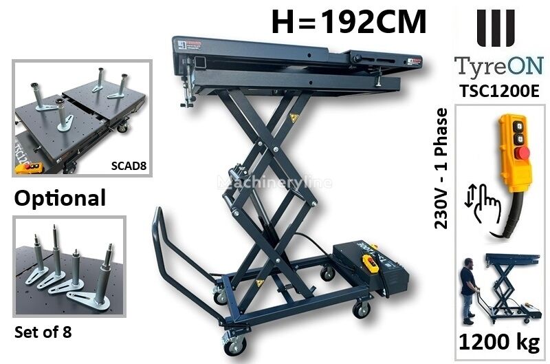 Nova TyreON TSC1200E mobile EV battery lifting table - Mobile lifting table makazasta auto dizalica