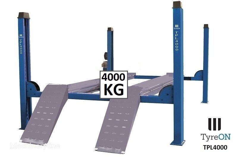 Nova TyreON TPL4000 4 column lift - 4.56 meters flat runways - 4T četvorostubna dizalica