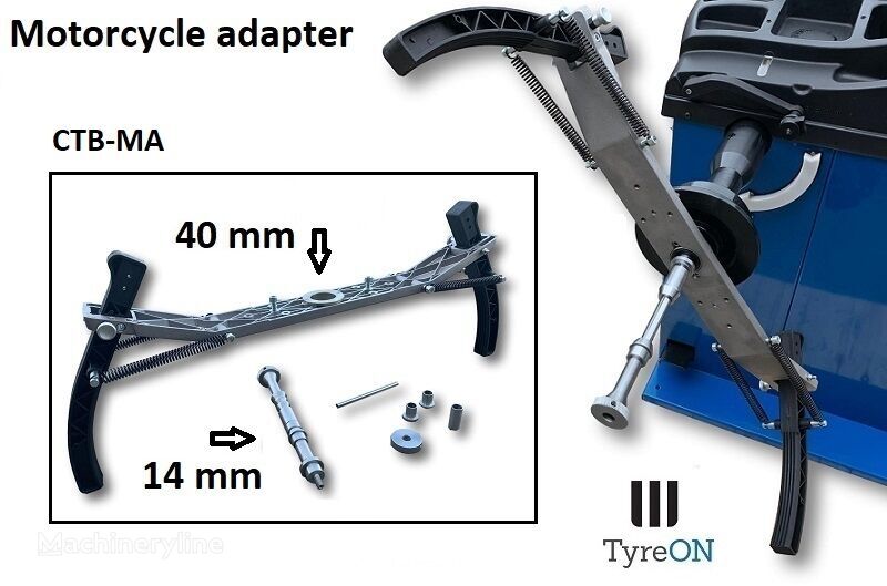 Novi TyreON CTB-MA adapter for motorcycle tires balansirka