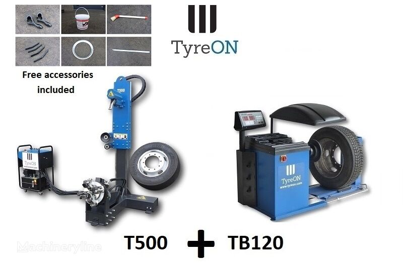 Novi TyreON ► T500 26 Inch verticalk truck tyre changer + truck wheel balanc demonterka