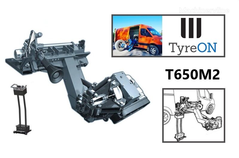 Novi TyreON T650M2 13-26 Inch mobile truck tyre changer for use on the side demonterka