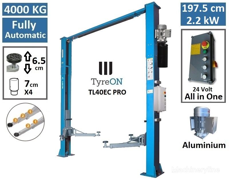 Nova TyreON TL40EC PRO 2-column lift fully automatic - clear floor dvostubna dizalica