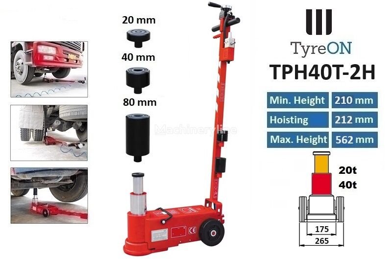 Nova TyreON TPH40T-2H Air hydraulic jack 40 Tons - Minimum height 21 cm hidraulična dizalica