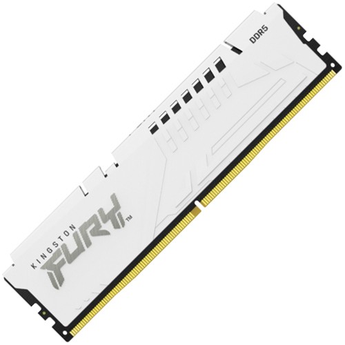 Kingston 16GB (1x16GB) DDR5 6000MT/s CL36 FURY Beast White EXPO DIMM memorija | KF560C36BWE2-16