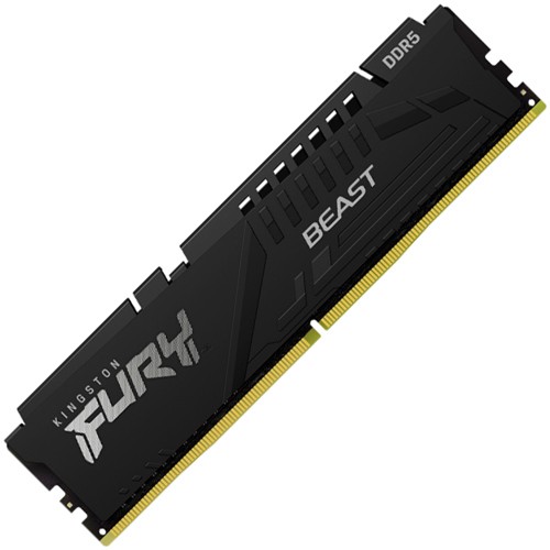 Kingston 16GB (1x16GB) DDR5 6000MT/s CL36 FURY Beast Black EXPO DIMM memorija | KF560C36BBE2-16