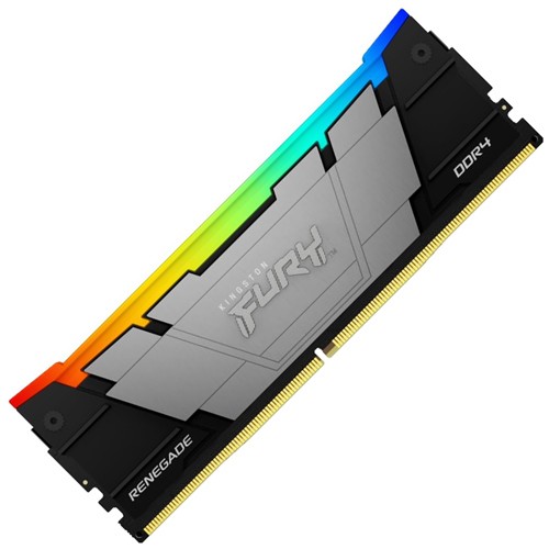 Kingston 8GB (1x8GB) DDR4 3200MT/s CL16 FURY Renegade RGB Black XMP DIMM memorija | KF432C16RB2A/8