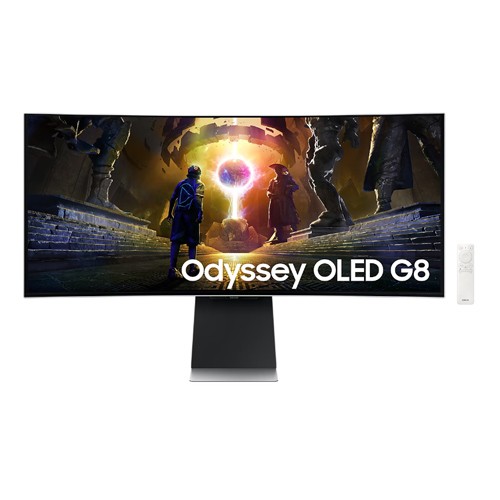 Samsung 34″ UWQHD Odyssey OLED G8 G85SD Gaming Monitor | LS34DG850SUXDU