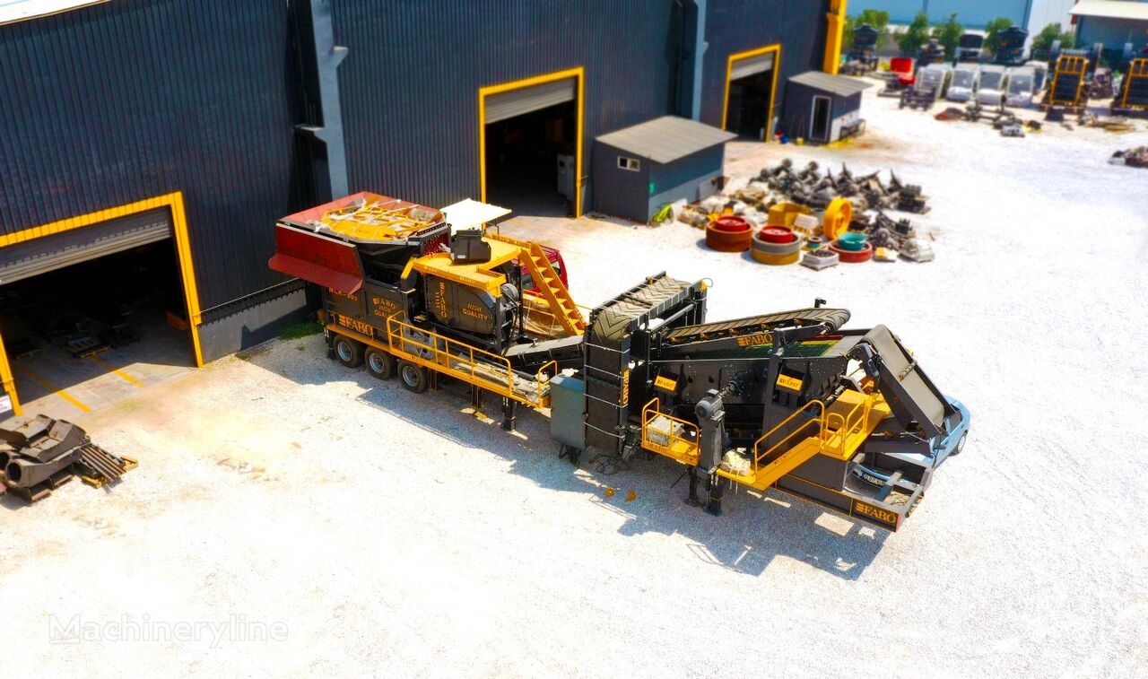 Novo FABO MJC 90 MOBILE CRUSHING PLANT IN STOCK postrojenje za drobljenje