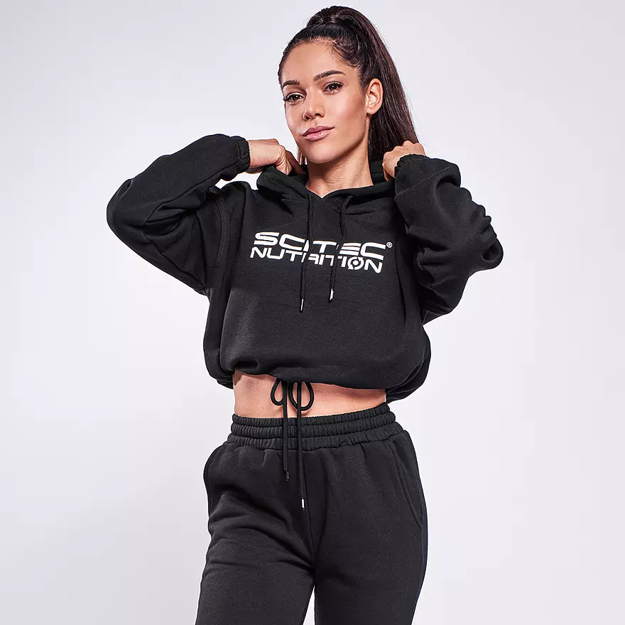 LAILA women's cropped hoodie