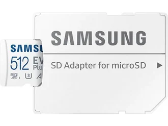 Samsung Memorijska kartica MicroSD 512GB EVO Plus UHS-I U3 V30 A2 sa adapterom