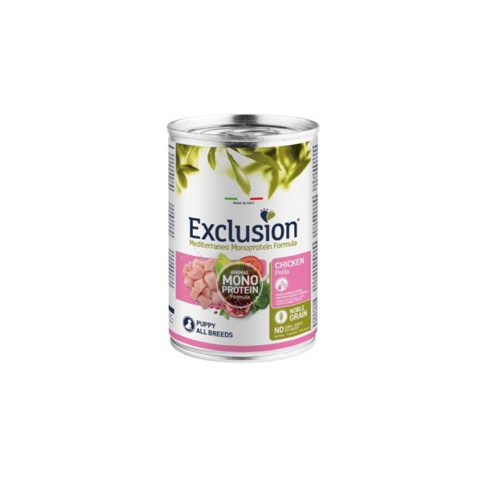 Exclusion Monoprotein hrana za pse konzerva Puppy - Piletina 400g