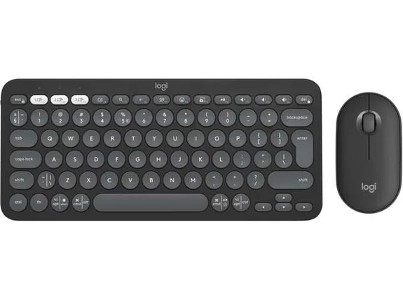 Logitech Tastatura+miš Pebble2 Combo US