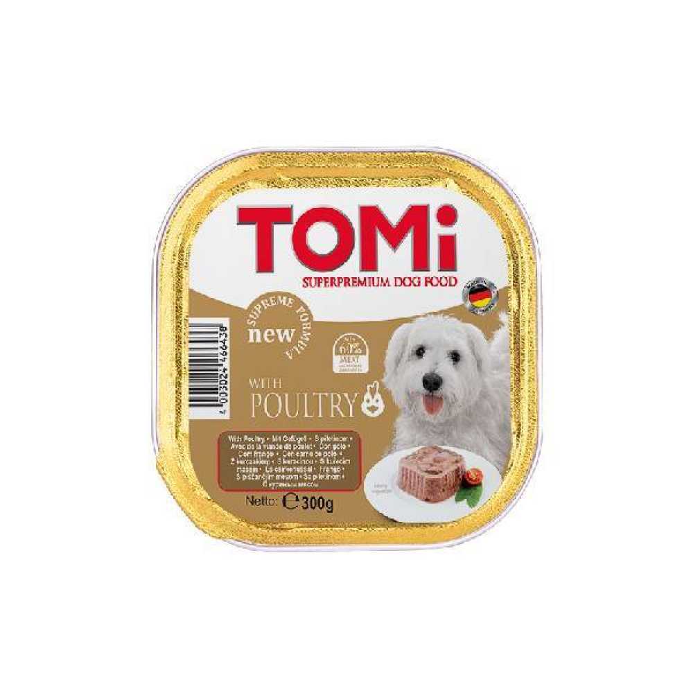 TOMI Dog pašteta za pse - Živina 300g