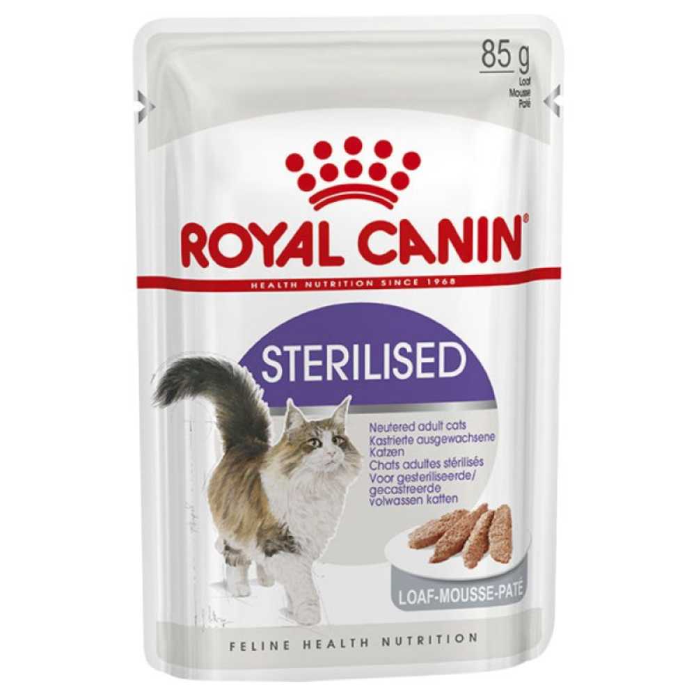 Royal Canin kesice Sterilised - loaf 12x85g