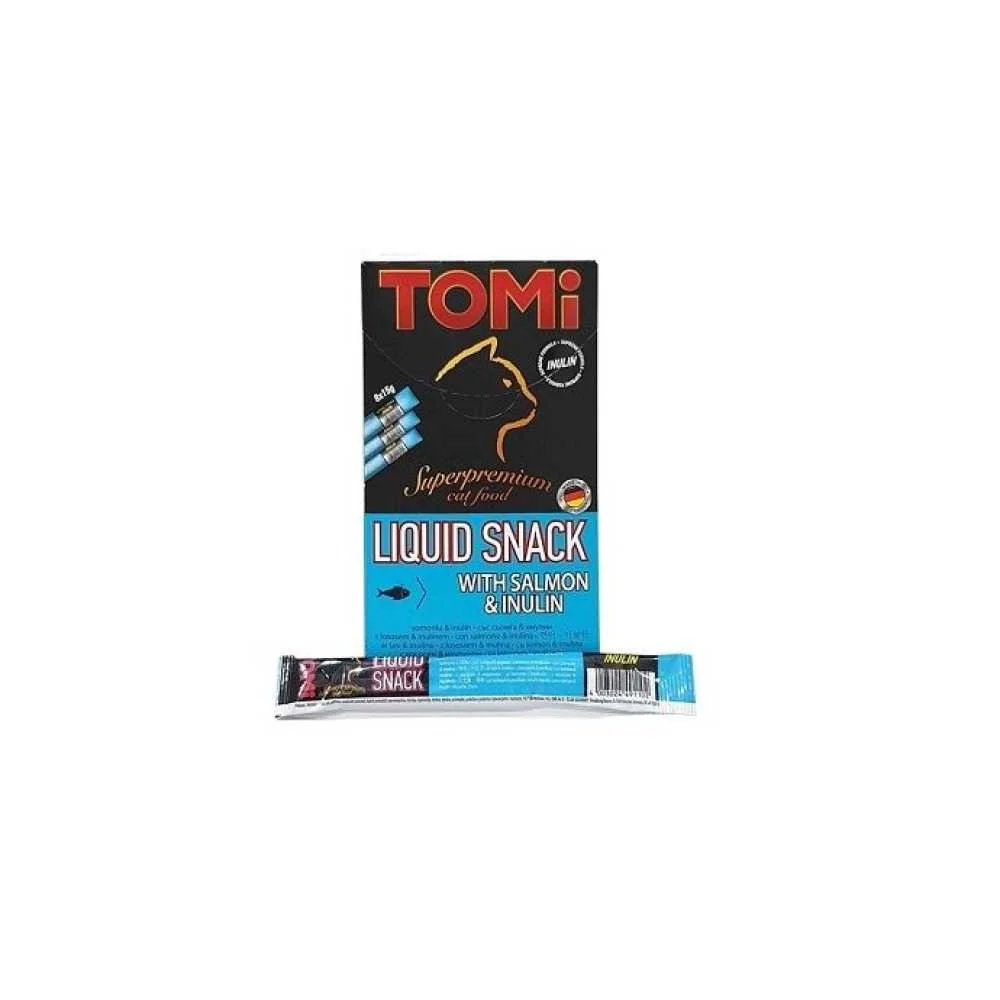 TOMI Cat Liquid Losos 8x15g